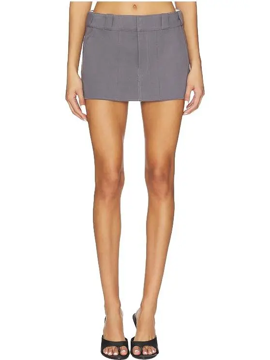 Alexander Wang Mid-rise Workwear Skort - Tornado