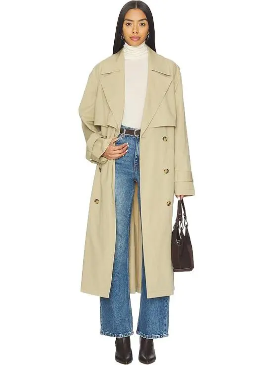 Joe's Jeans The Elizabeth Trench Coat - Biscotti