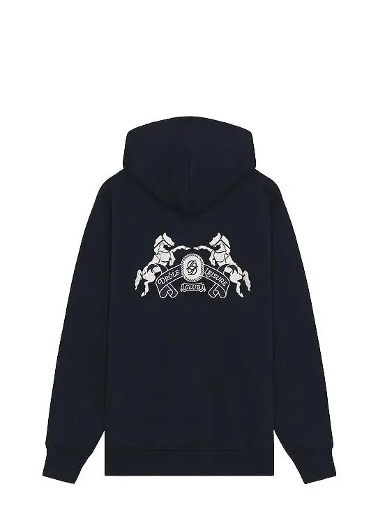 DRÃ´LE DE MONSIEUR Le Hoodie Embleme Chevaux - Navy