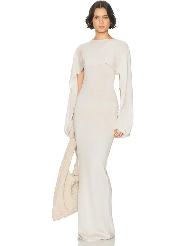 AYA MUSE Briar Knit Dress - Ivory