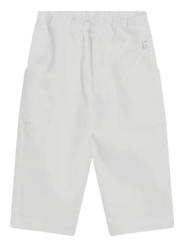 TEDDY & MINOU Cotton Trousers - White