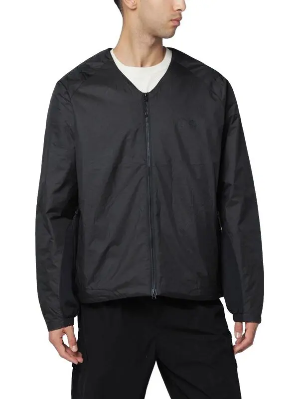 PURPLE MOUNTAIN OBSERVATORY Nylon Zip-up Jacket - Black
