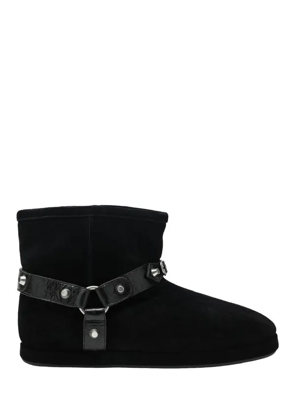 Balenciaga Alaska Soft Ankle Boots - Black
