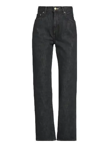 TU ES MON TRESOR Cotton Mom Jeans - Black