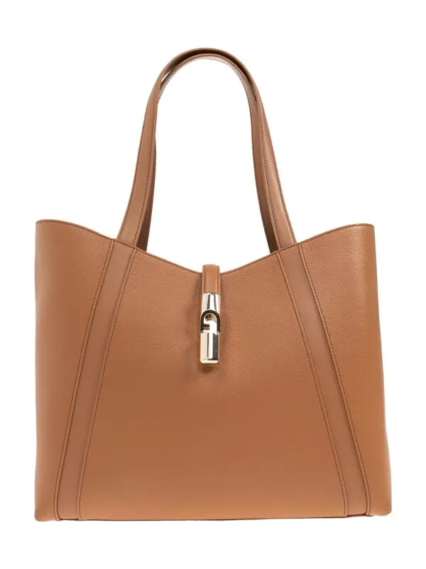 Furla Goccia Large Handbag - Brown