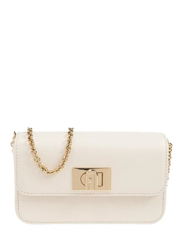 Furla 1927 Mini Shoulder Bag - Cream