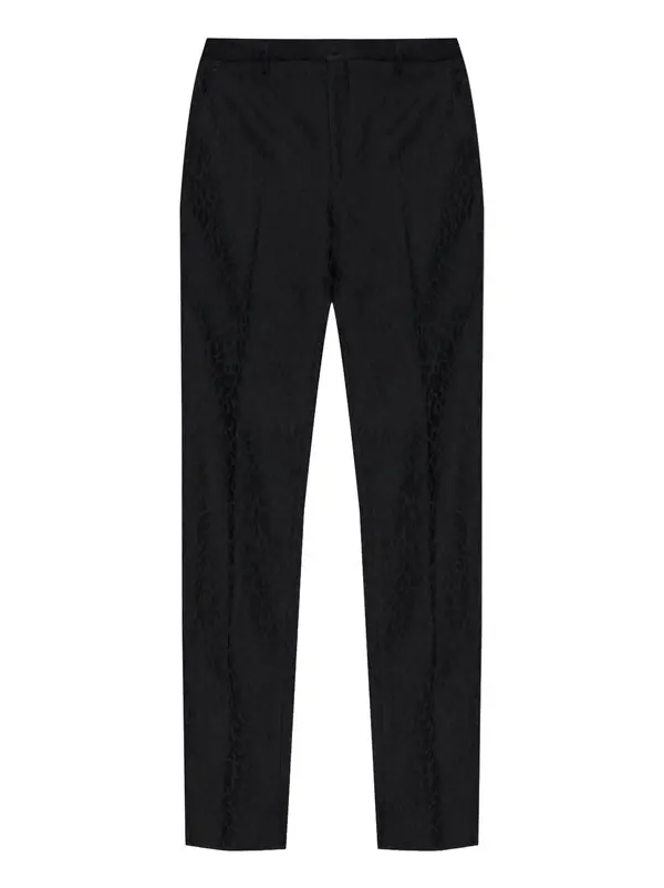 Etro Creased Trousers - Black