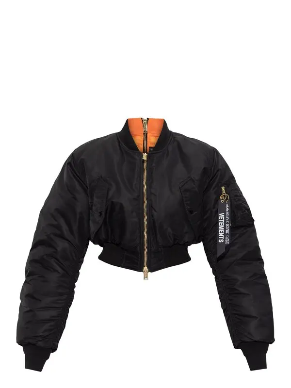 Vetements Bomber Jacket - Black