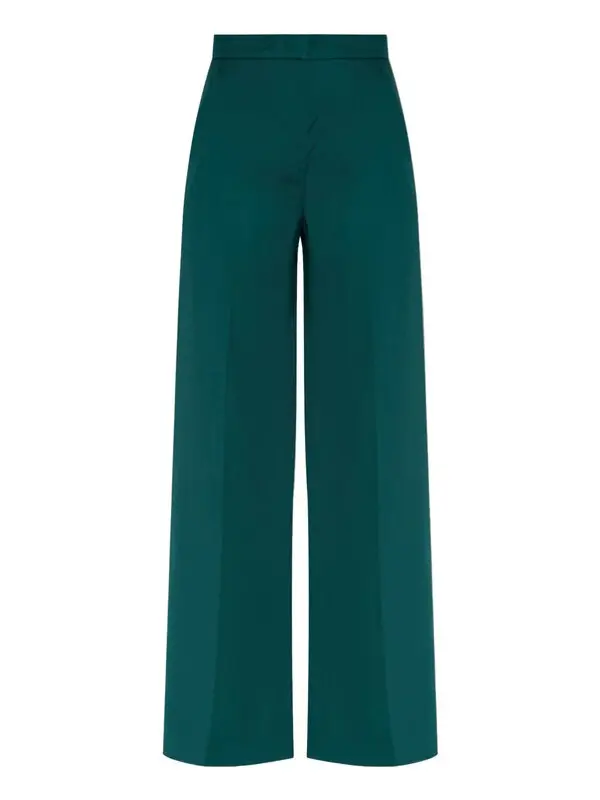 Max Mara Fernet' Wide Leg Trousers - Green