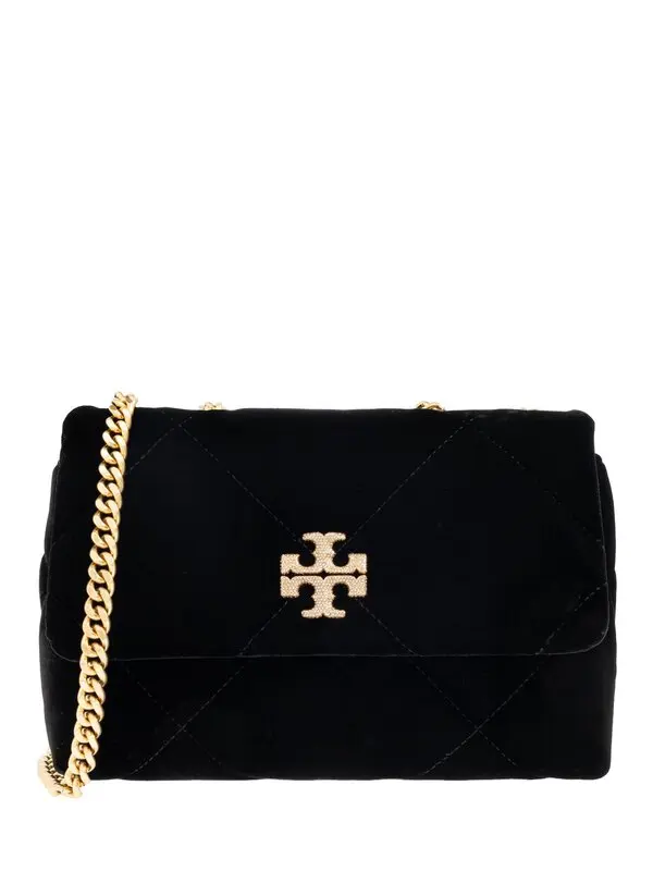 Tory Burch Kira Diamond Small Shoulder Bag - Black