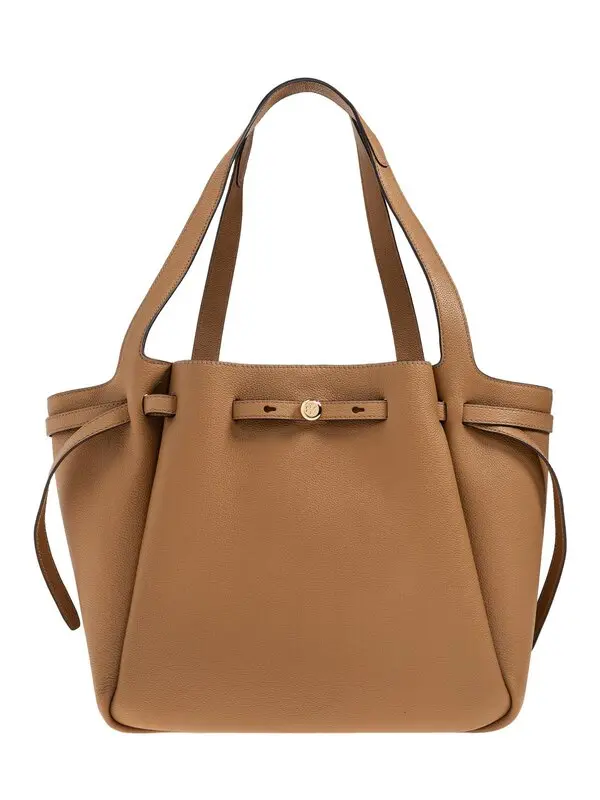 Tory Burch Romy Shopper Bag - Brown