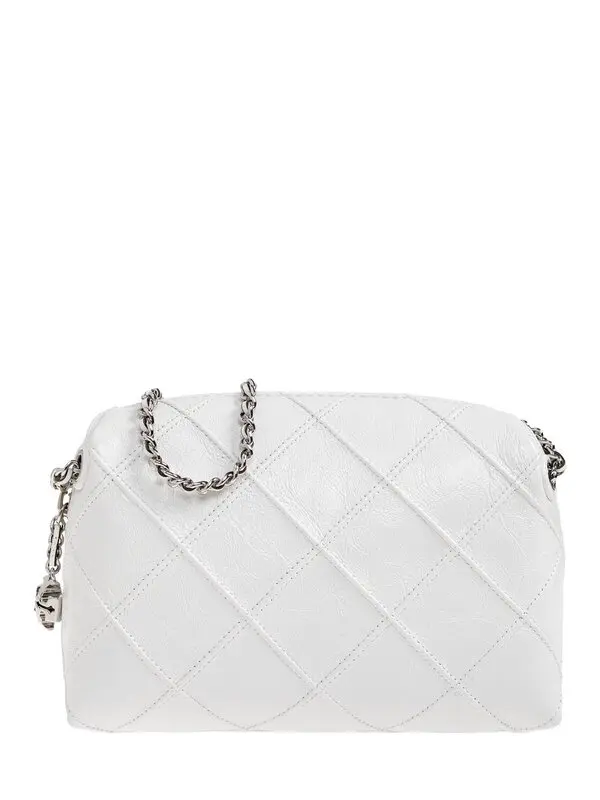 Tory Burch Fleming Shoulder Bag - White