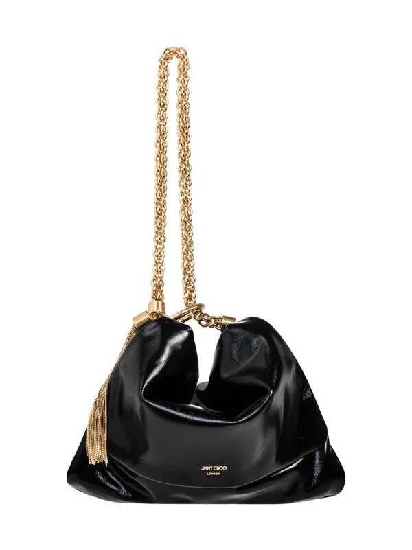 JIMMY CHOO Callie Shoulder Bag - Black