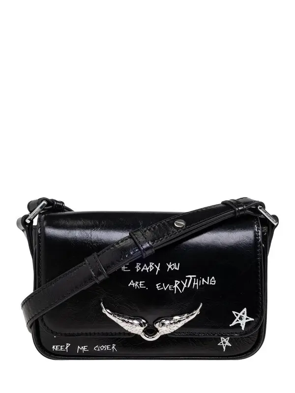Zadig&Voltaire Le Zazi Vintage Shoulder Bag - Black