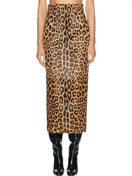 Khaite Loxley Skirt - Leopard