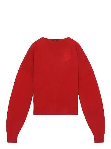 KODY PHILLIPS Boat Neck Sweater - Red