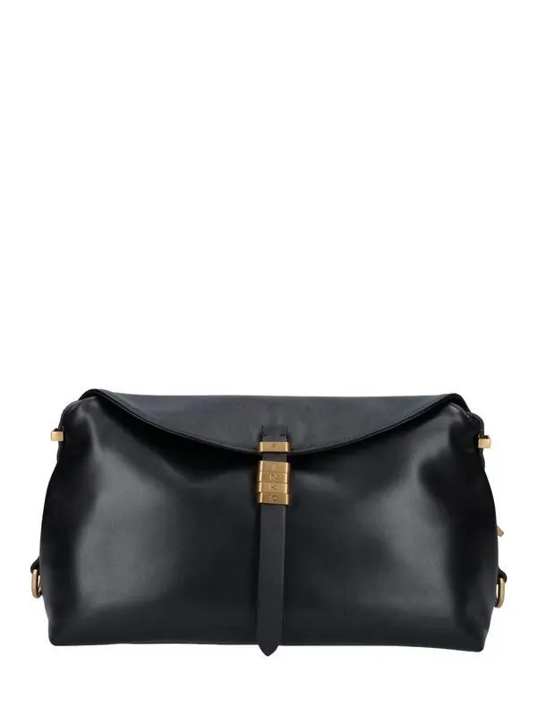 Pinko Saddle Shoulder Bag - Black