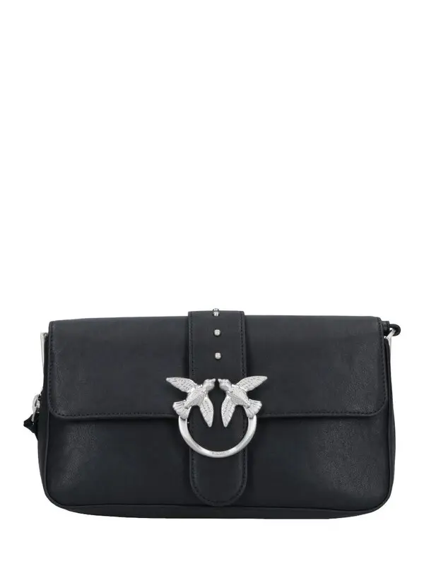 Pinko Love One Mini Biker Bag - Black