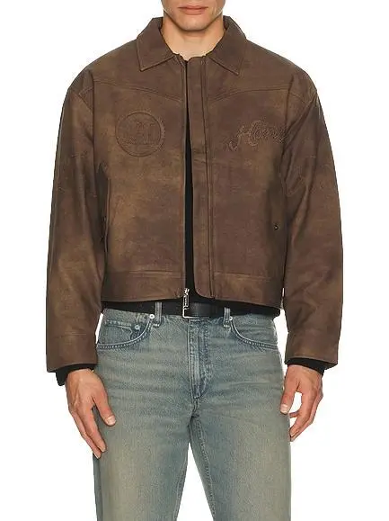 HONOR THE GIFT Aged Jacket - Brown