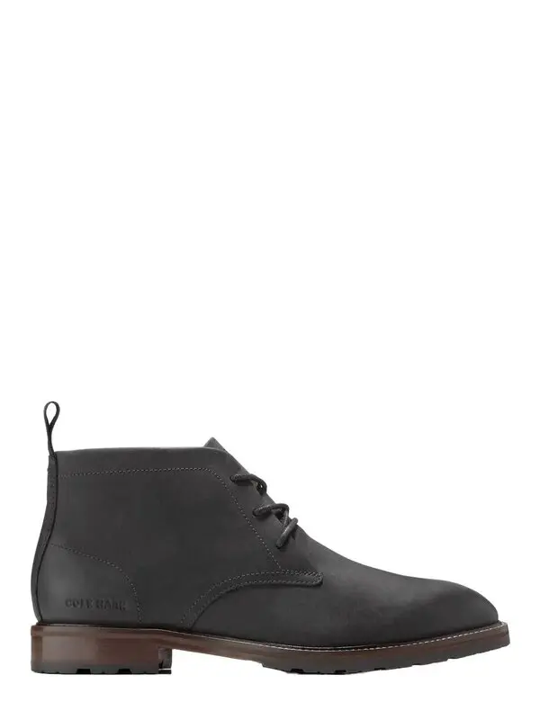 Cole Haan Berkshire Lug Sole Water-resistant Chukka Boot - Waxy Black-truffle