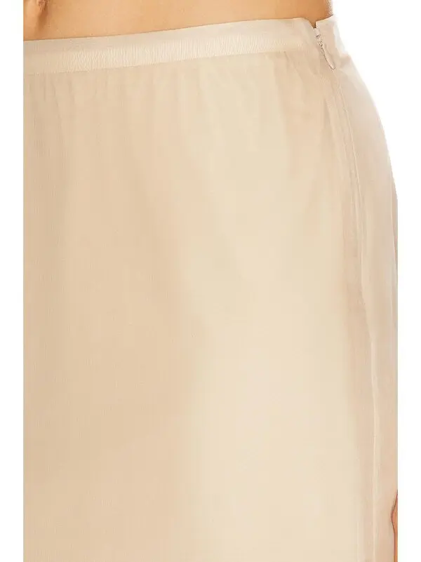 EAVES Osk Midi Skirt - Champagne