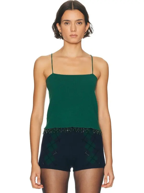 BODE Lodge Tank Top - Dark Green