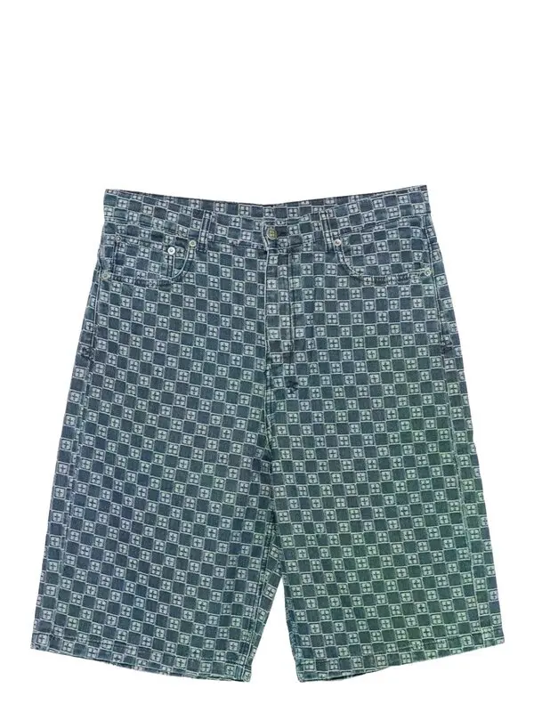 Ksubi Patterned Klassic Shorts - Blue
