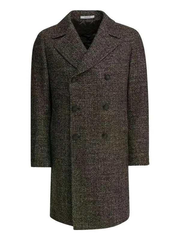 Tagliatore Double-breasted Coat - Brown