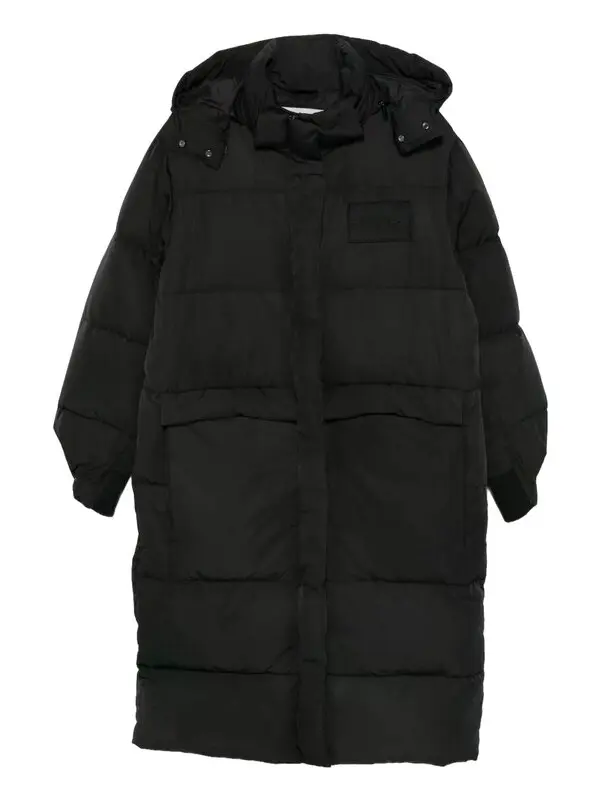 Iceberg Hooded Down Coat - Black