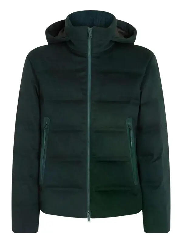 Zegna Zip-closure Jacket - Green
