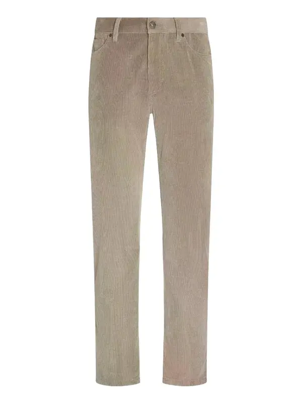 Zegna Cashco Roccia Corduroy Jeans - Neutrals