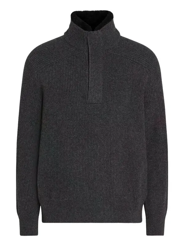 Zegna Oasi Cashmere Sweater - Grey