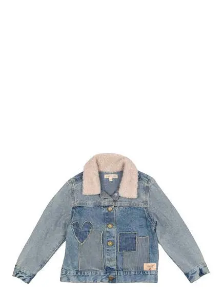 WILD WAWA Patchwork Jacket - Denim