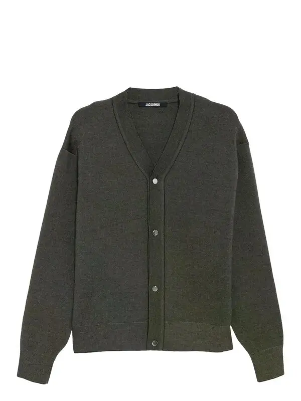 Jacquemus Buttoned Cardigan - Grey
