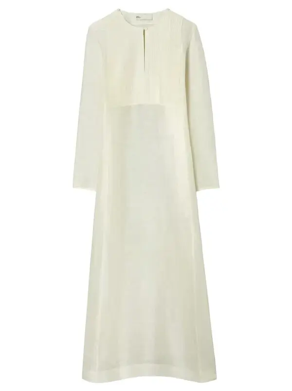 Tory Burch Panelled Caftan - Neutrals