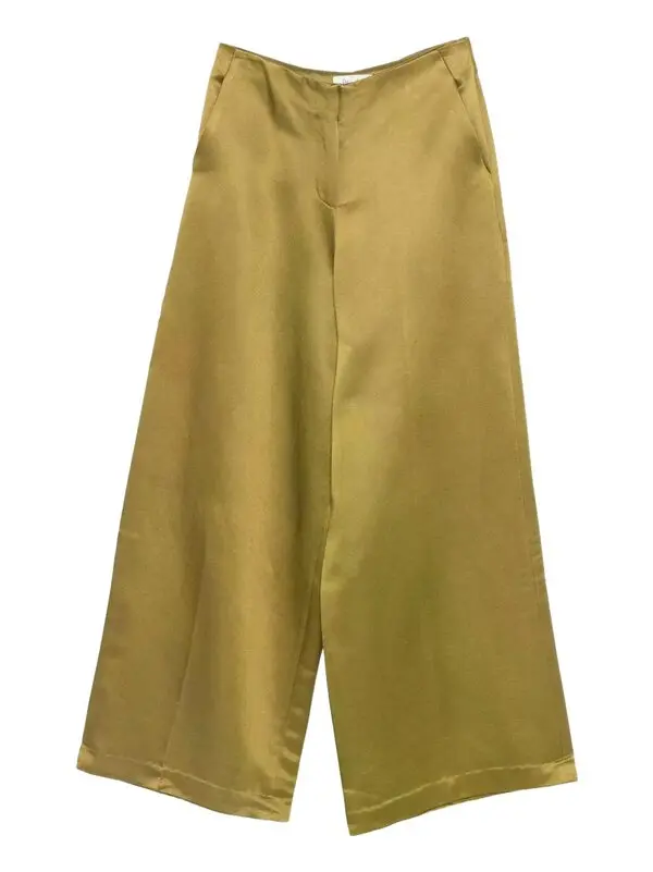 PSOPHIA Heritage Palazzo Pants - Green