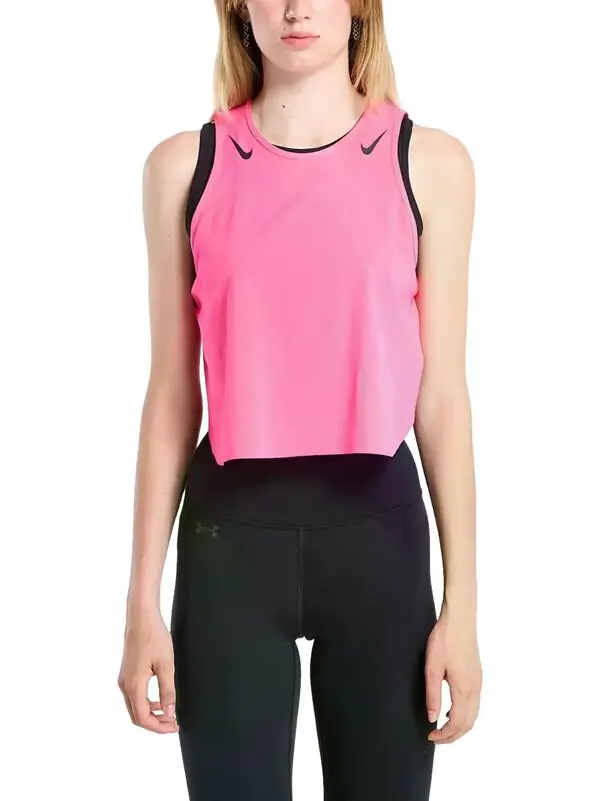 Nike Adv Cropped Performance Tank Top - Pink