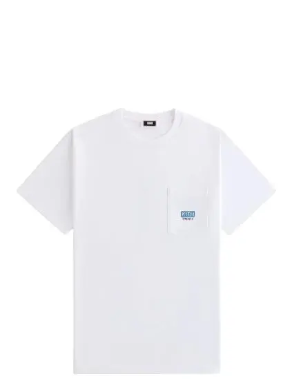 Kith Treats Swirling Live Tour Vintage Pocket Tee Shirt - White