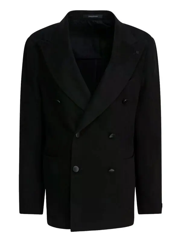 Tagliatore Double-breasted Blazer - Black