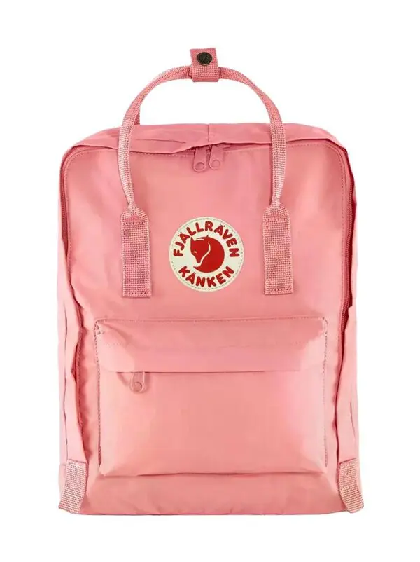 Fjallraven Logo-patch Backpack - Pink