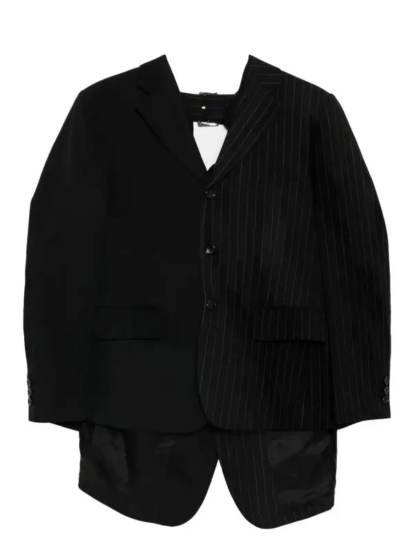 Comme Des Garçons Asymmetric Blazer - Black