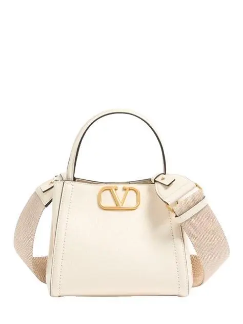 Valentino Garavani Alltime Small Handbag - Ivory