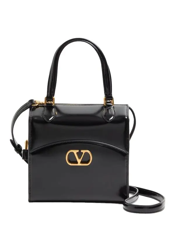 Valentino Garavani Vain-case Bowling Bag - Black