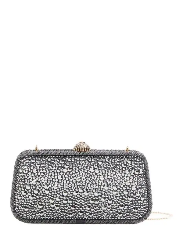 Valentino Garavani Carry Secrets Minaudiere With Rhinestones - Crystal