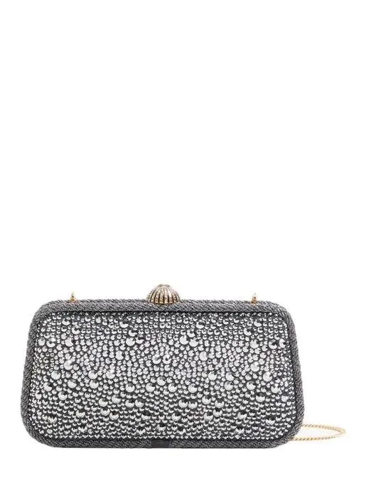 Valentino Garavani Carry Secrets Minaudiere With Rhinestones - Crystal