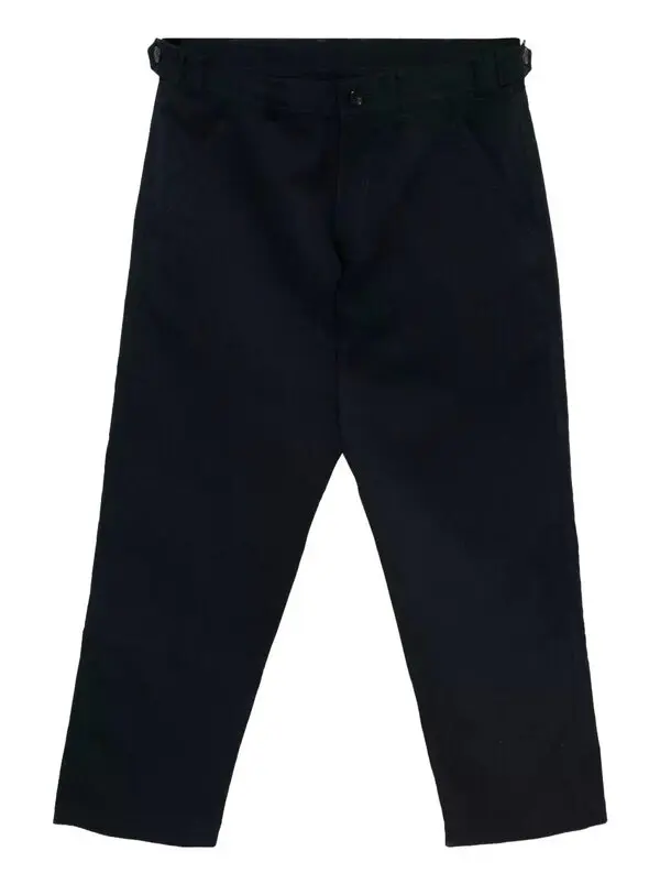 Comme Des Garçons Straight Trousers - Blue