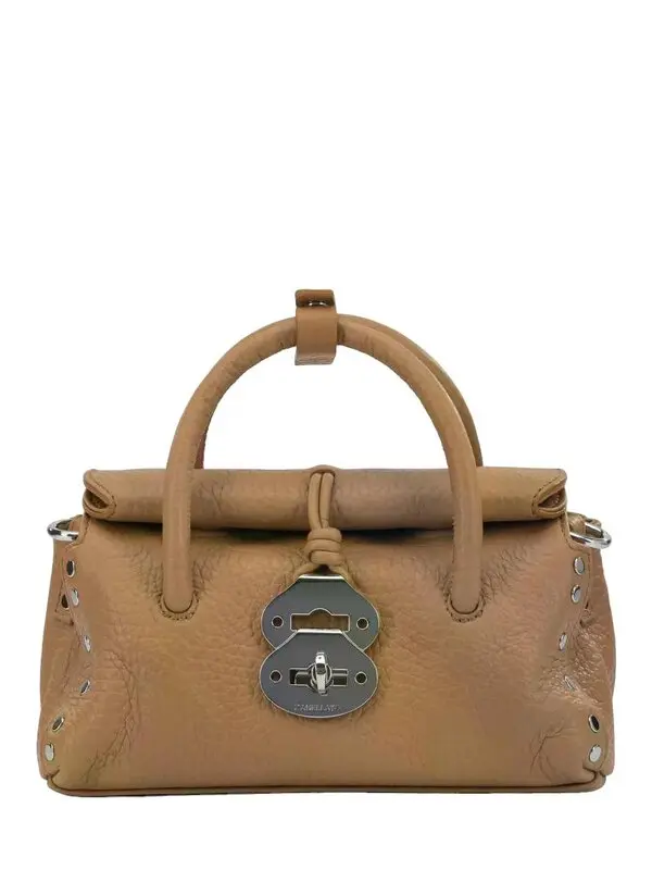 ZANELLATO Small Dotta® Studded Leather Tote Bag - Neutrals