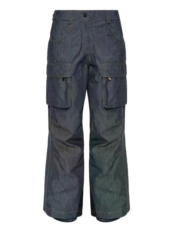 Moncler Cargo Trousers - Blue