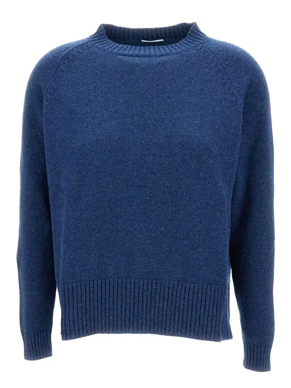 LIVE Crewneck Cashmere Sweater - Blue
