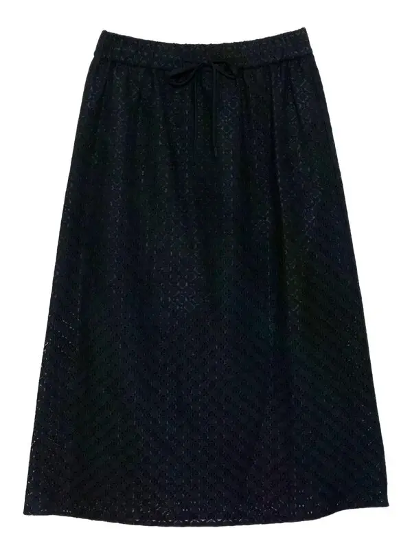 TO B. BY AGNÈS B. Optical Skirt - Blue